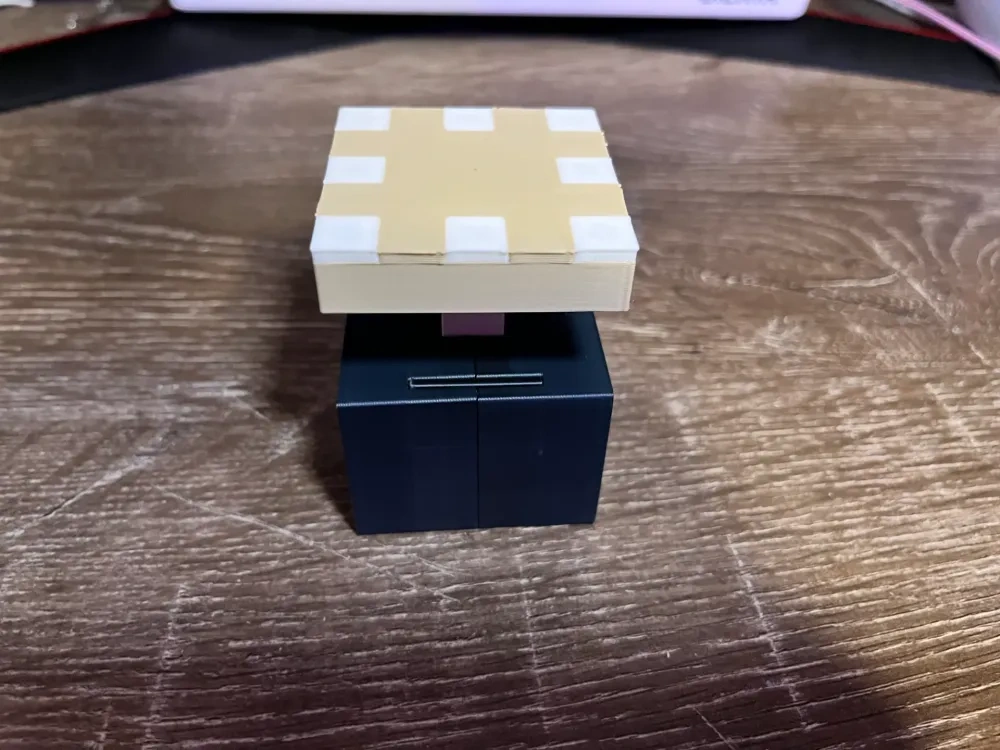 Minecraft 活塞解压玩具 来自 Yobtnirp - MakerWorld