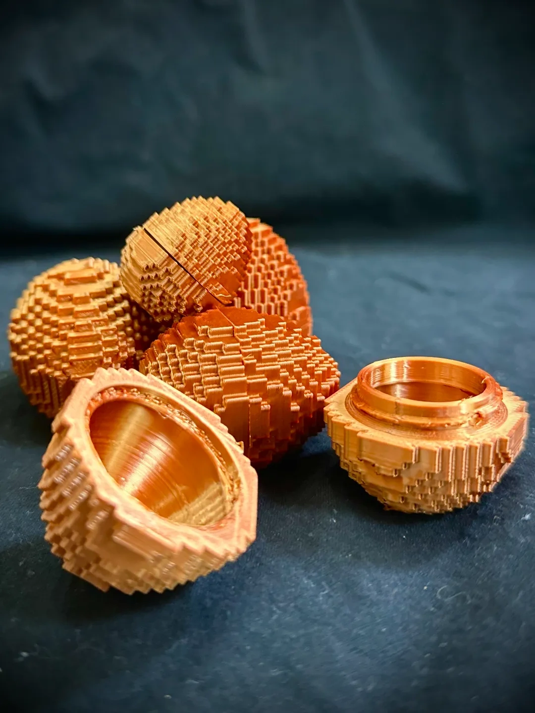 Minecraft蛋 #螺纹容器 来自 coolcoder - MakerWorld