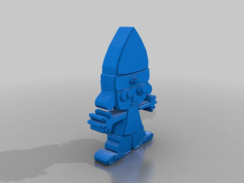 《PaRappa The Rapper》的3D模型 来自 user_3447580896 - MakerWorld