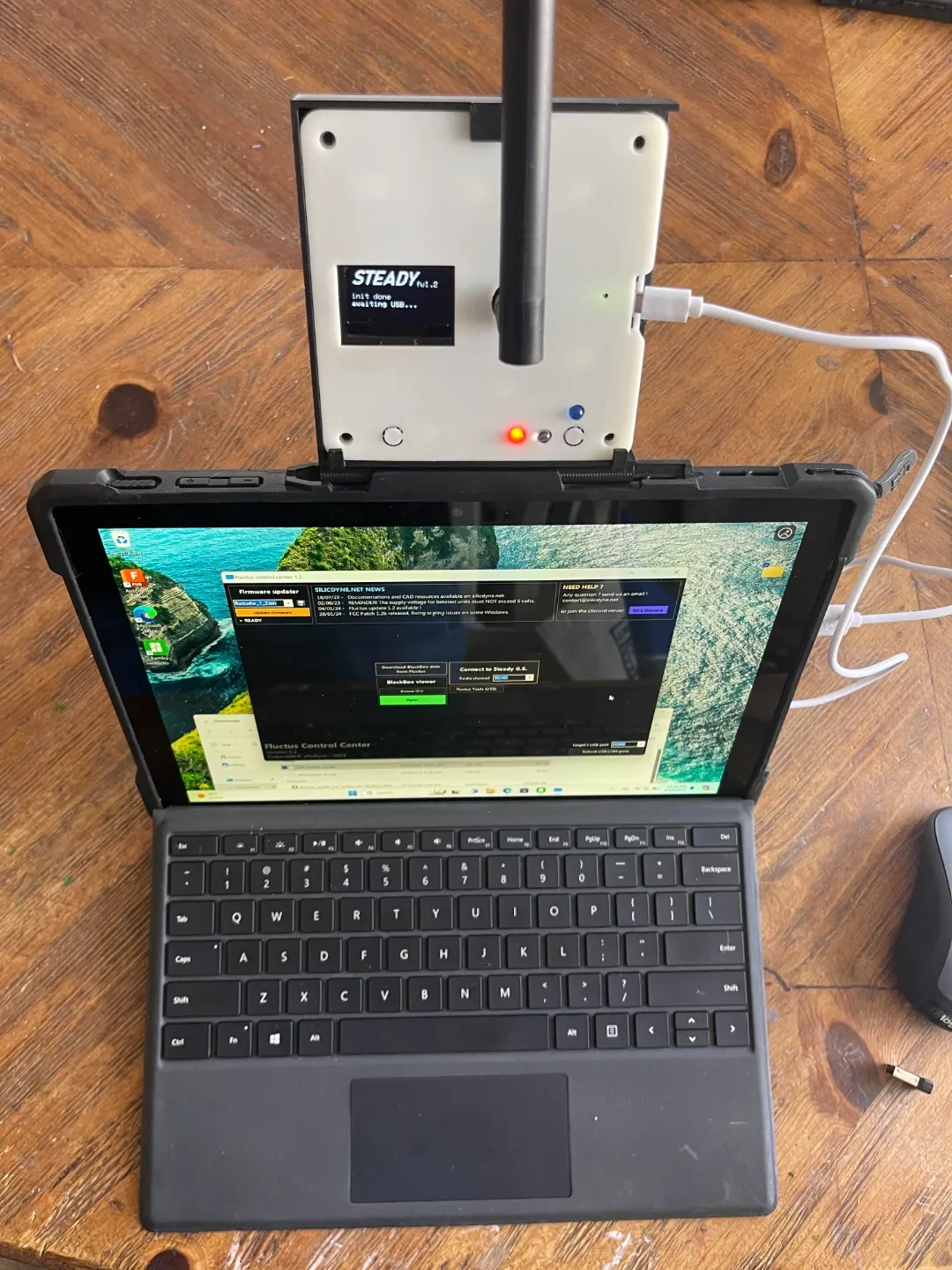 适用于Fluctus Steady的GPS支架，适配Microsoft Surface UAG Case 来自 djdevonation ...