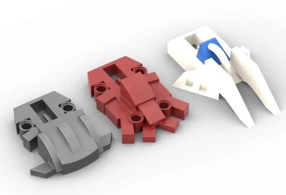 拼装积木中的Bionicle Toa Inika脚部套件 VNOG 来自 Scmdex - MakerWorld