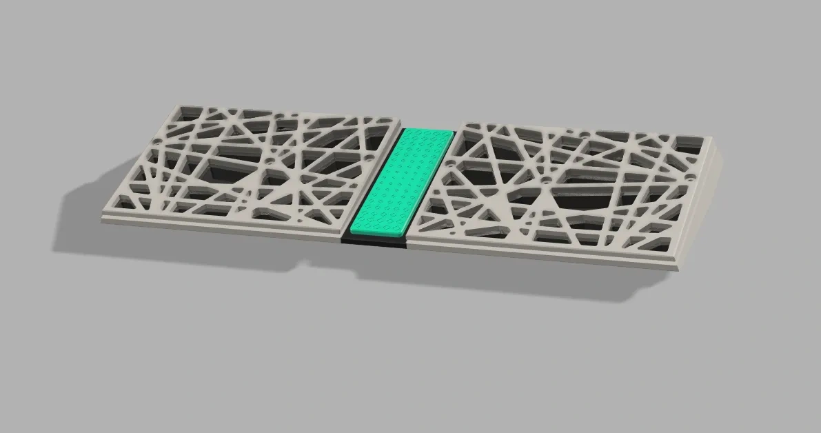 Holy 60键腕托 来自 stefy MakerWorld：免费下载 3D 模型