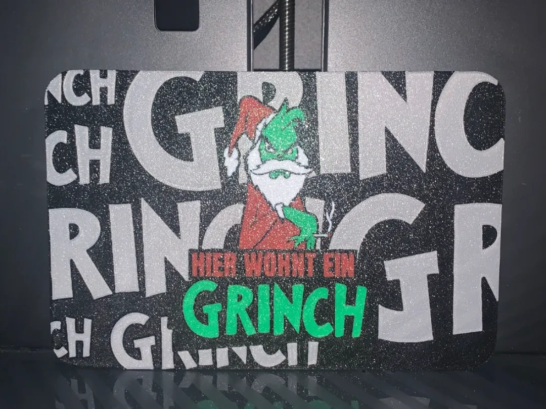 有趣的牌子：这里住着一个Grinch 来自 gare-sb - MakerWorld