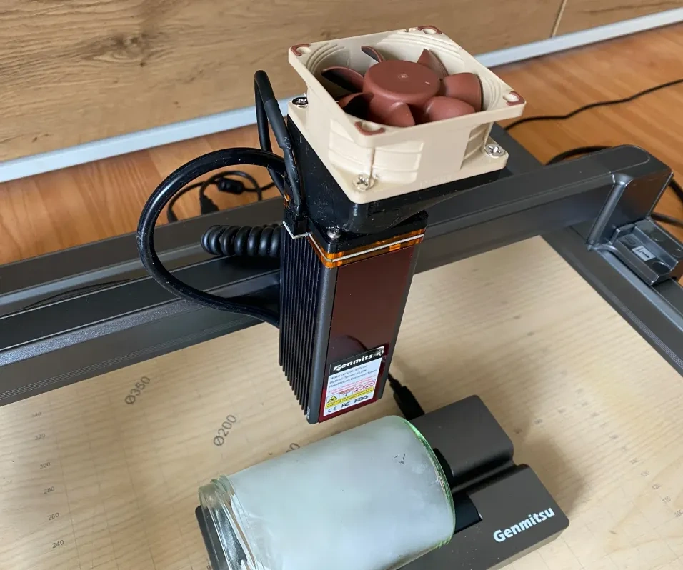 Fan Adapter 45mm to 60 mm CNC/Laser 来自 hardwarepoint - MakerWorld