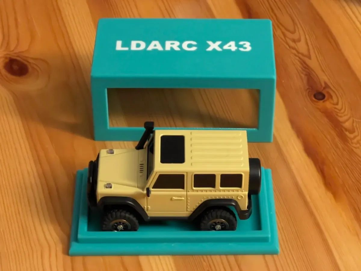 LDARC X43 1:43 Crawler的车库 - 免费 3D 打印模型 - MakerWorld