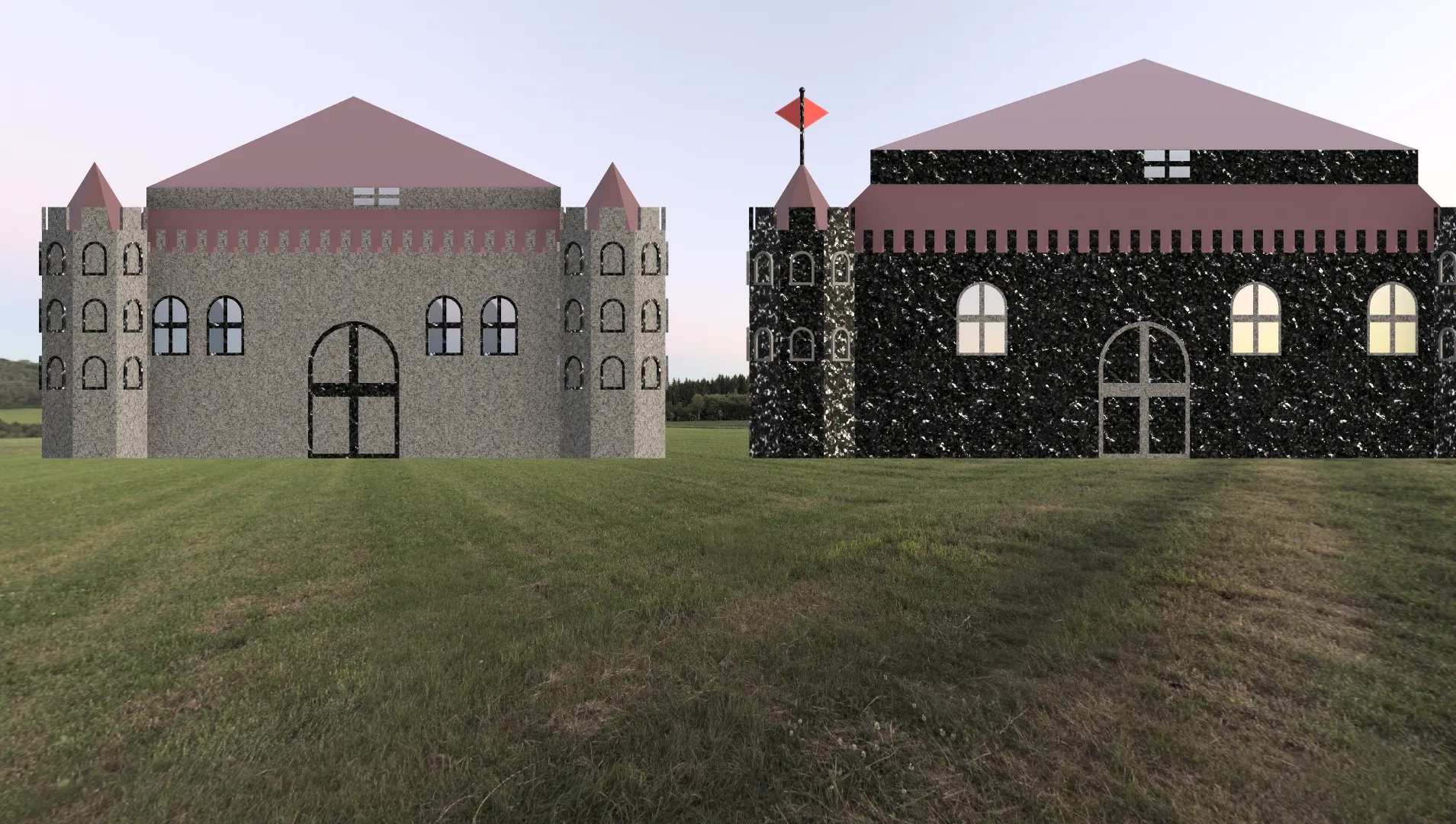 城堡可定制参数化模型制造者 来自 BRB Project - MakerWorld