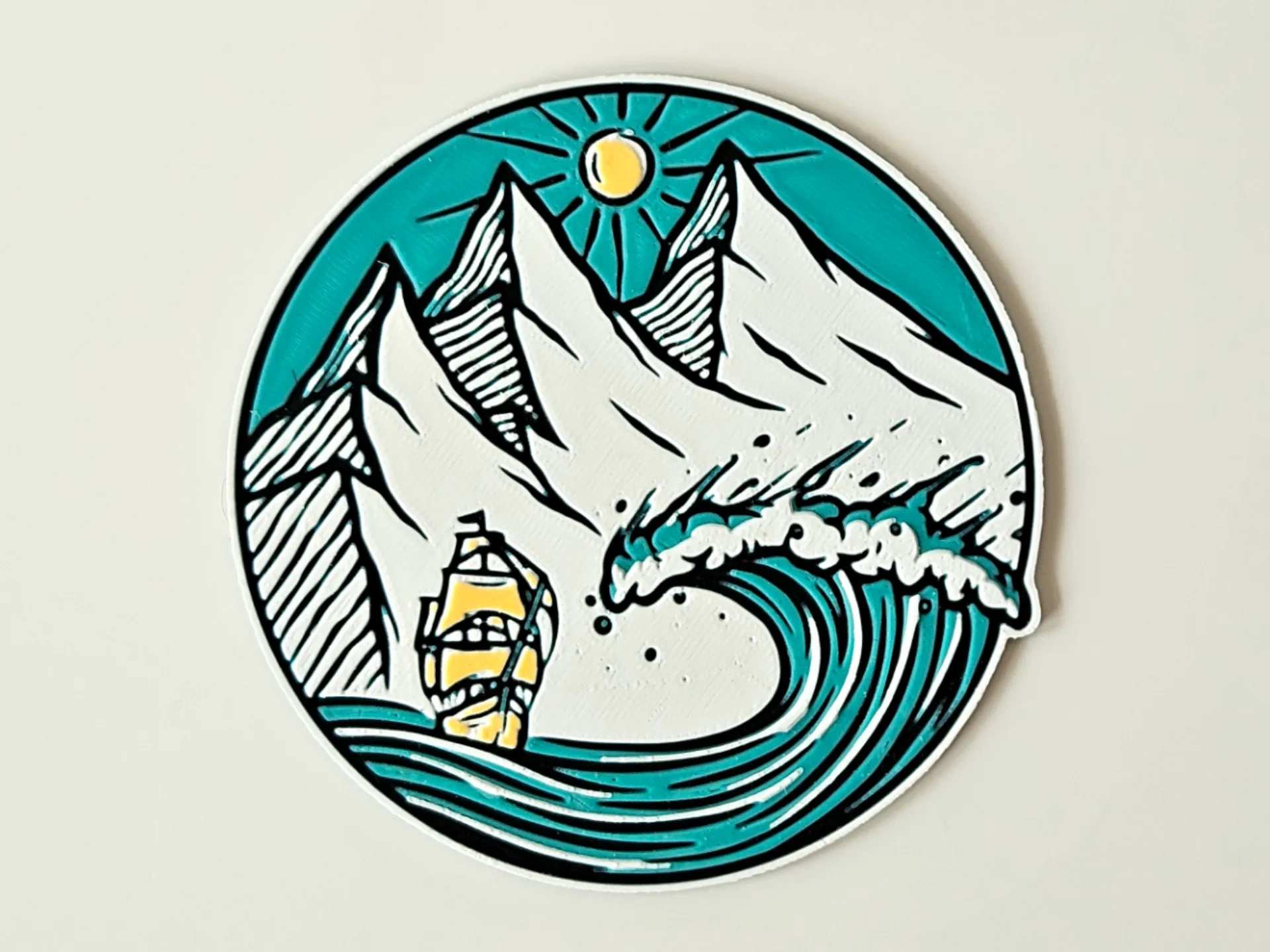 “北极之旅”- 杯垫 来自 C3D - MakerWorld