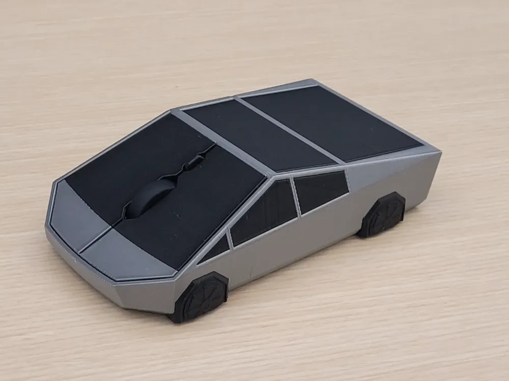 Bambu Lab无线鼠标002套件的Cyber Mouse 二次创作 - 来自 PrintMint - MakerWorld