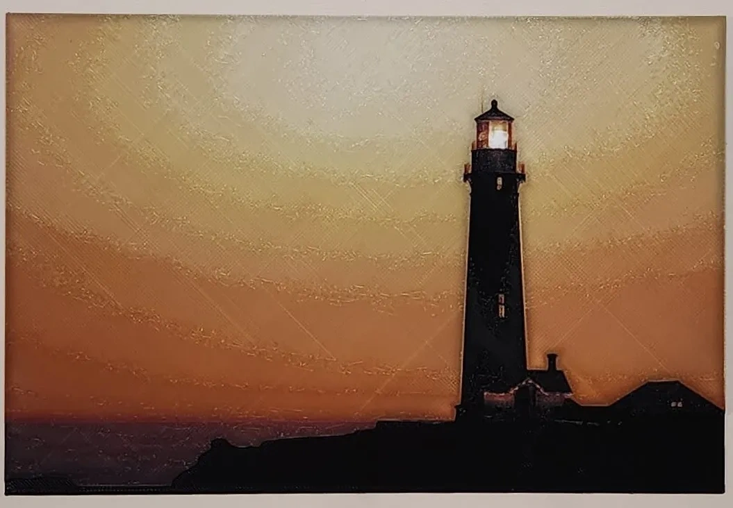 日落时的灯塔 V2 (hurforge) 来自 briankstan - MakerWorld