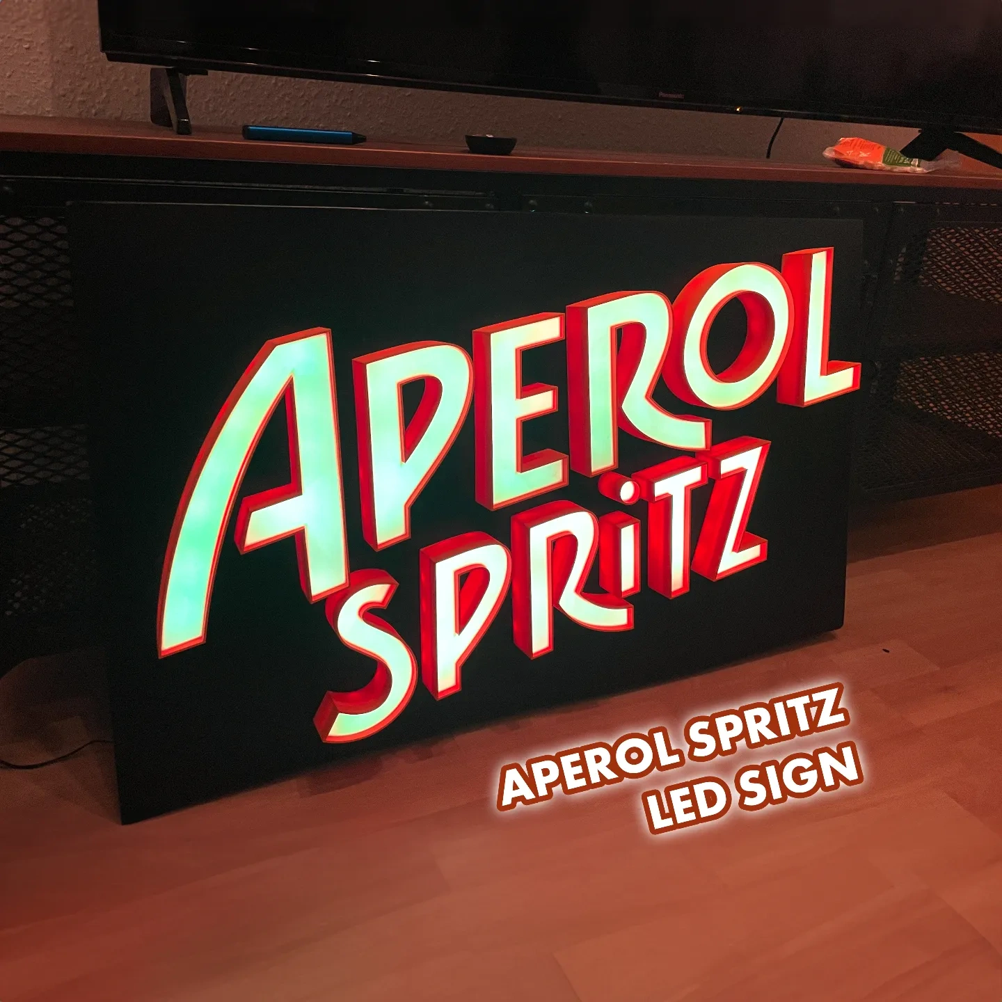 Aperol Spritz LED标志 来自 misenique - MakerWorld