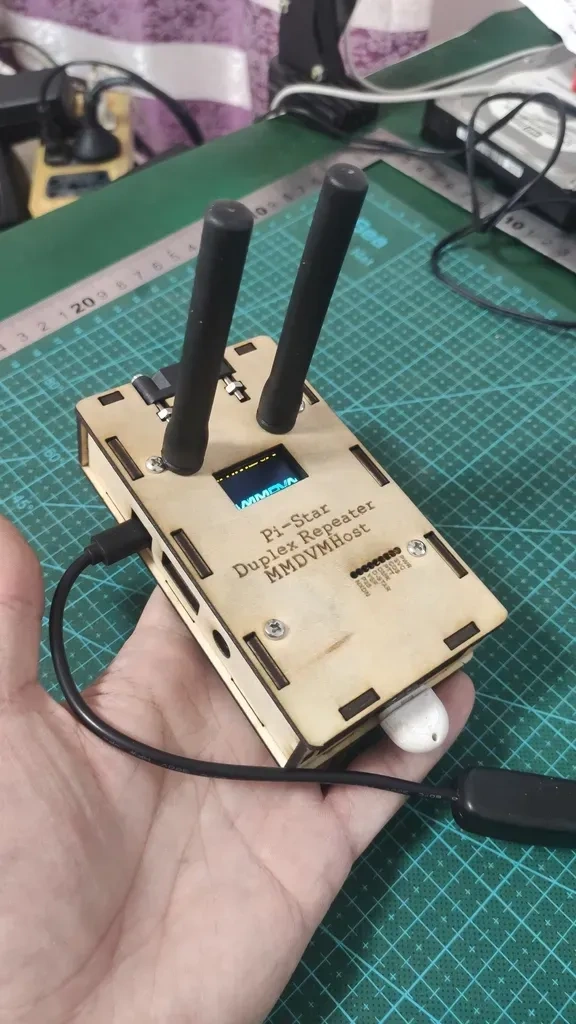 Laser Cutting Pi-star MMDVM Case 来自 飞鱼BH1JSS - MakerWorld