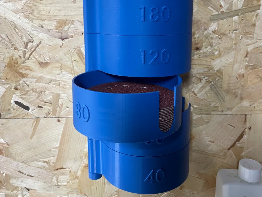 挂墙砂纸架 来自 RobVanBobbert - MakerWorld