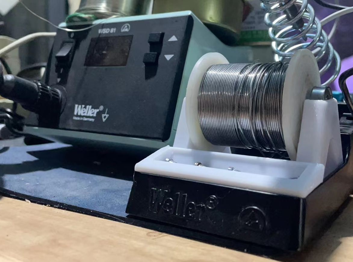 Solder wire bracket for Weller WSD 81 来自 Fanfan - MakerWorld