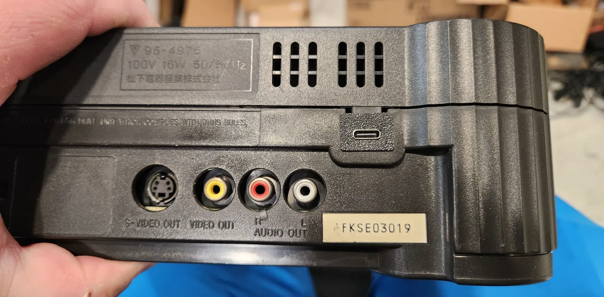 松下3DO FZ-1 USB C 来自 jhoward18 - MakerWorld