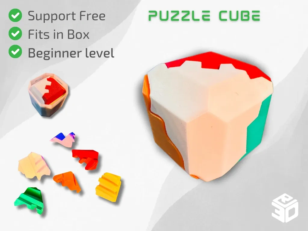 拼图立方体 来自 RU3D - MakerWorld