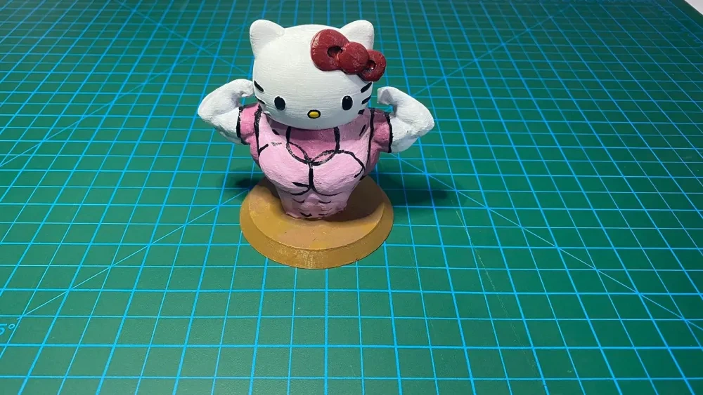 强壮的Hello Kitty 来自 Xmaker - MakerWorld