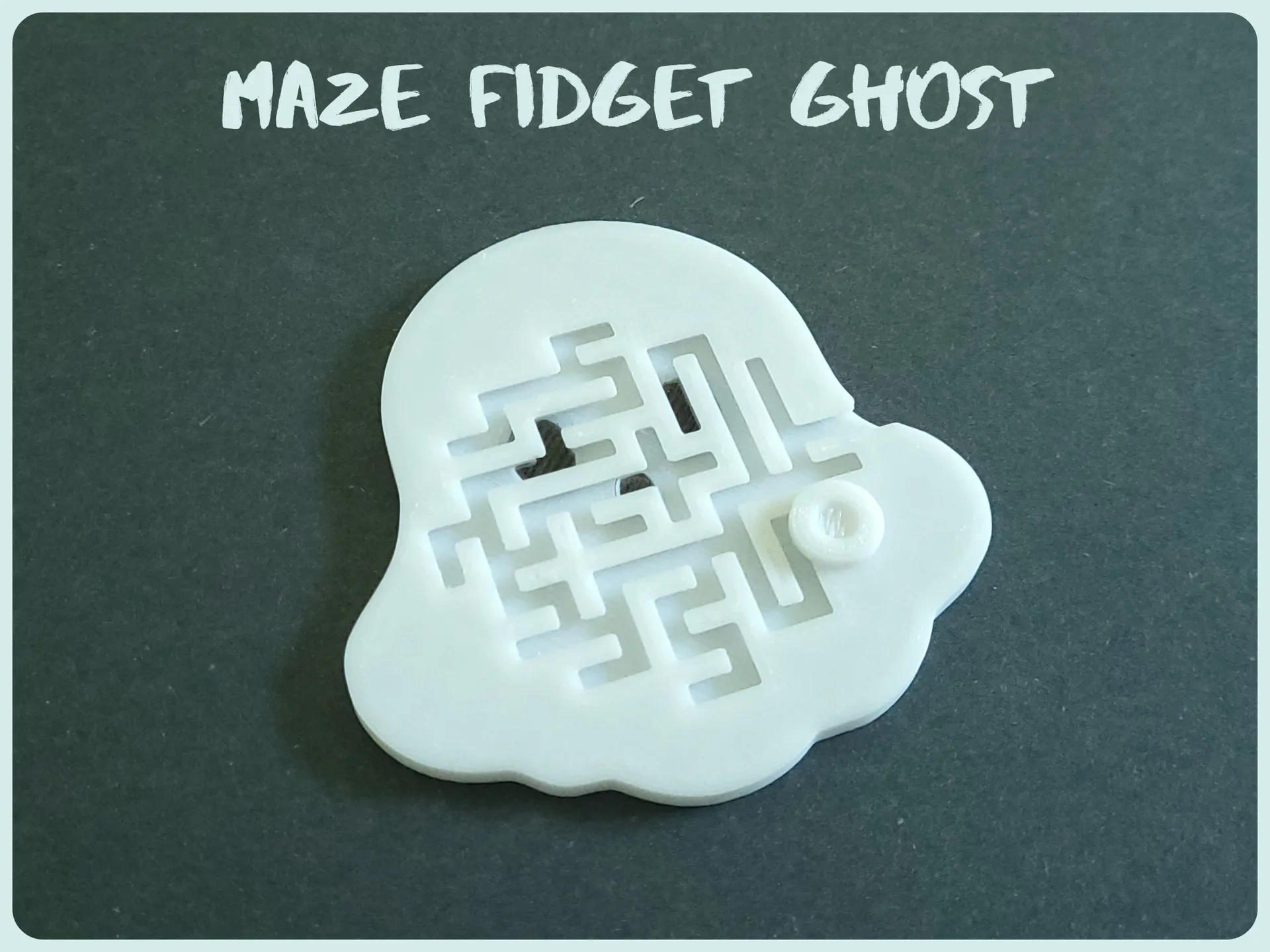 Fidget Puzzle Maze Ghost (Beta) 来自 C1RKT - MakerWorld