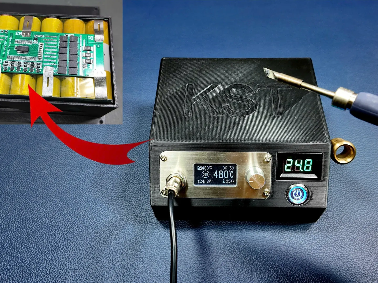 DIY JBC245可携式焊铁，由KST制造 来自 KenhSangTao.COM - MakerWorld