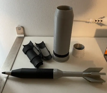 120mm M830A1 HEAT-MP-T 1/3比例模型 来自 0Hornet0 - MakerWorld