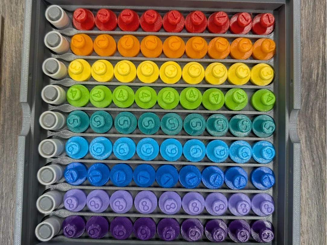 ColorKu旅行版彩色数独 二次创作 - 来自 rachele819 - MakerWorld