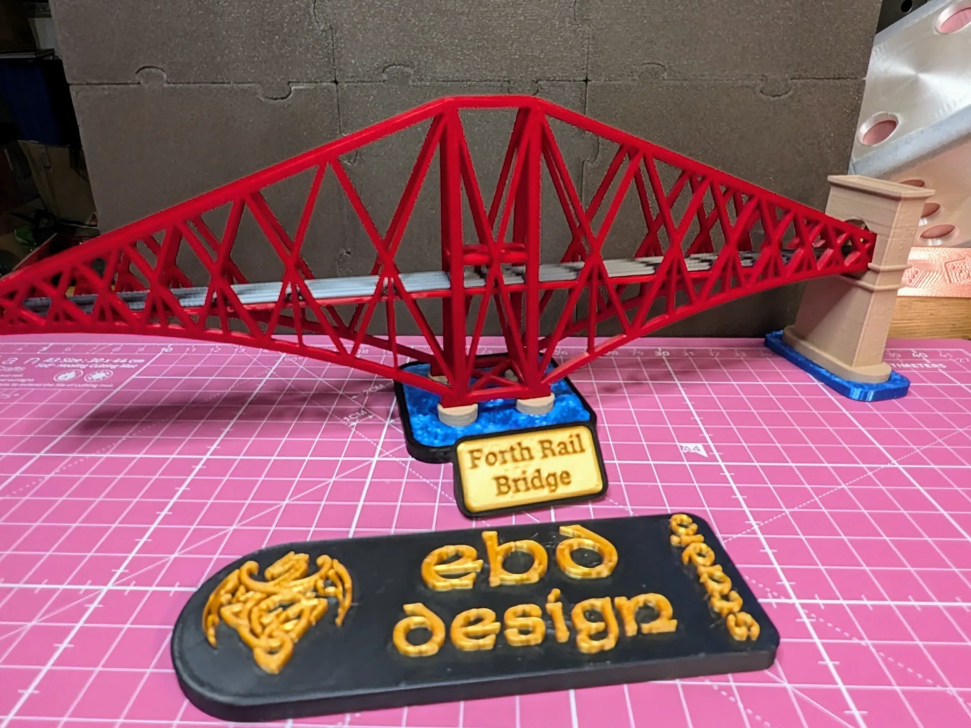 福斯铁路桥，爱丁堡，苏格兰 来自 EBD Design Studio - MakerWorld