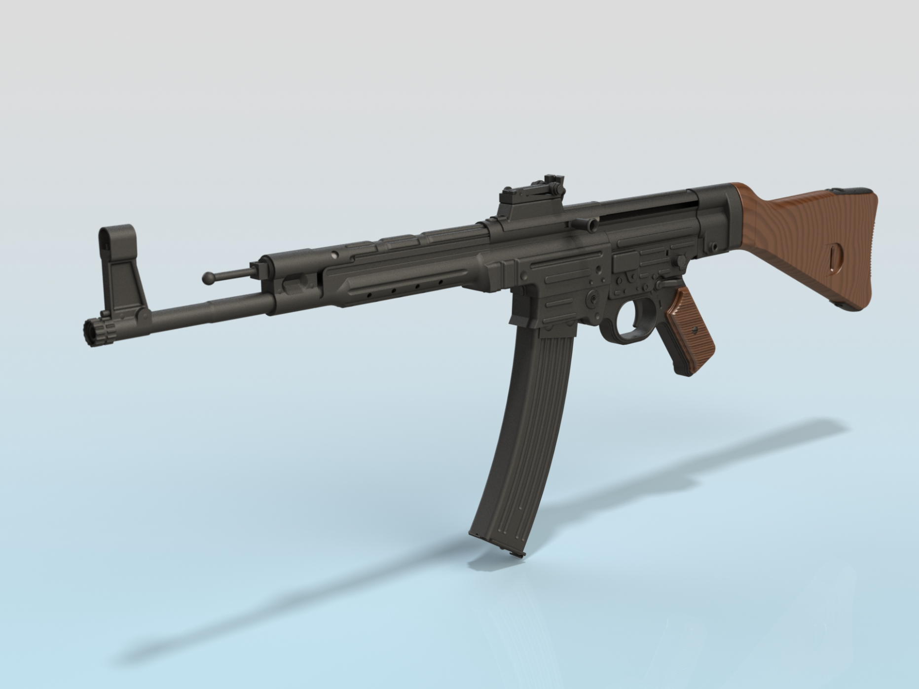German StG-44 Assault Rifle 来自 Juventus - MakerWorld