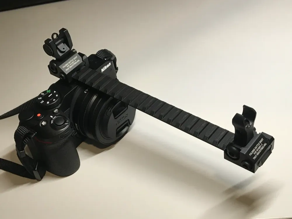 z30相机热靴导轨 Z30 hot shoe rail 来自 yzffish MakerWorld：免费下载 3D 模型