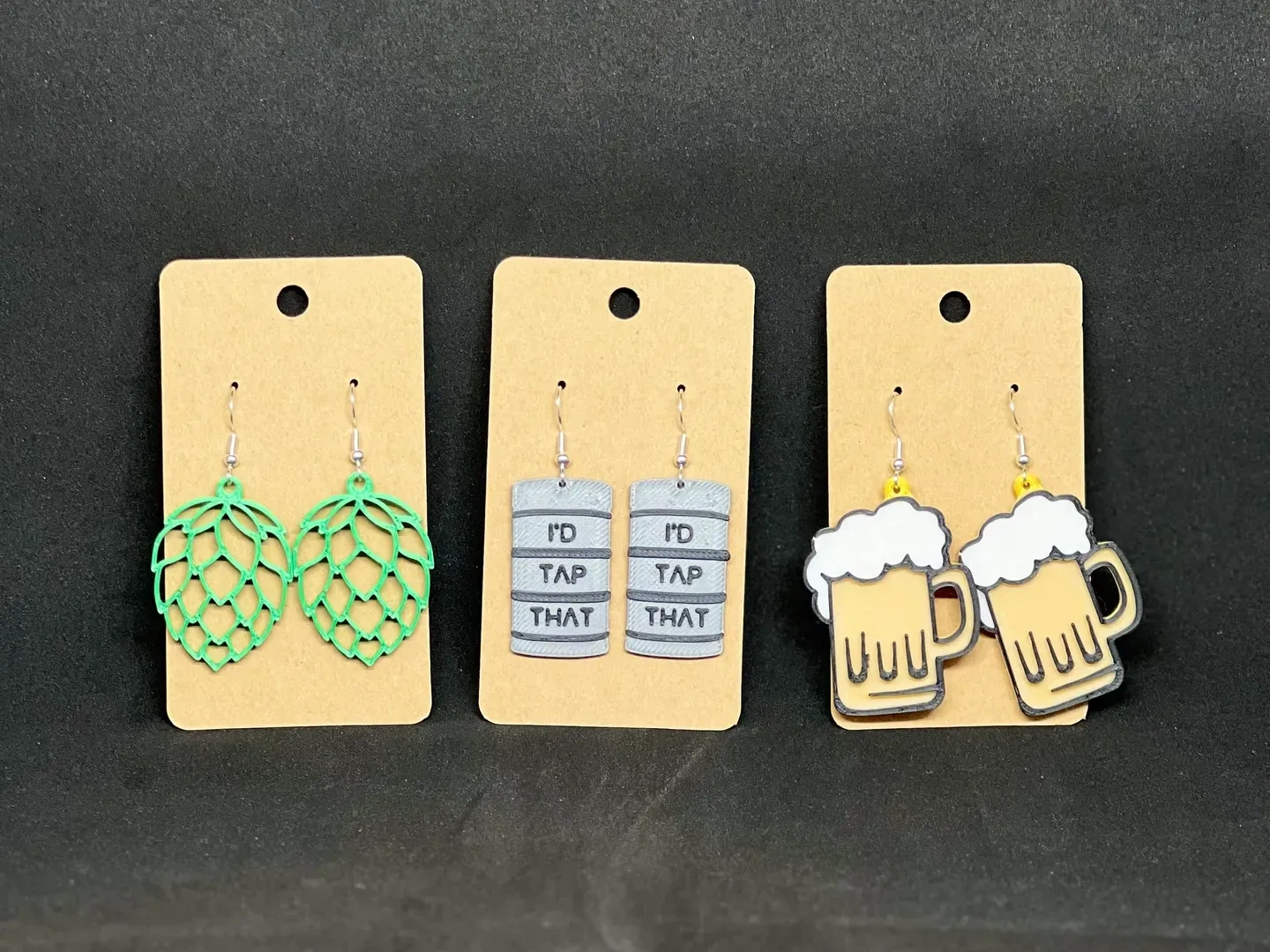 啤酒爱好者耳环 来自 Rej3cted Wrkx - MakerWorld