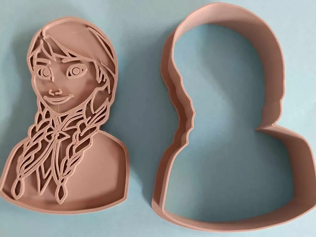 安娜冰雪奇缘曲奇切割模具 来自 Beyond3D - MakerWorld