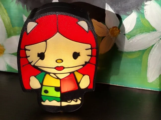 Hello Kitty - Sally LED 小夜灯 来自 ptysiek - MakerWorld