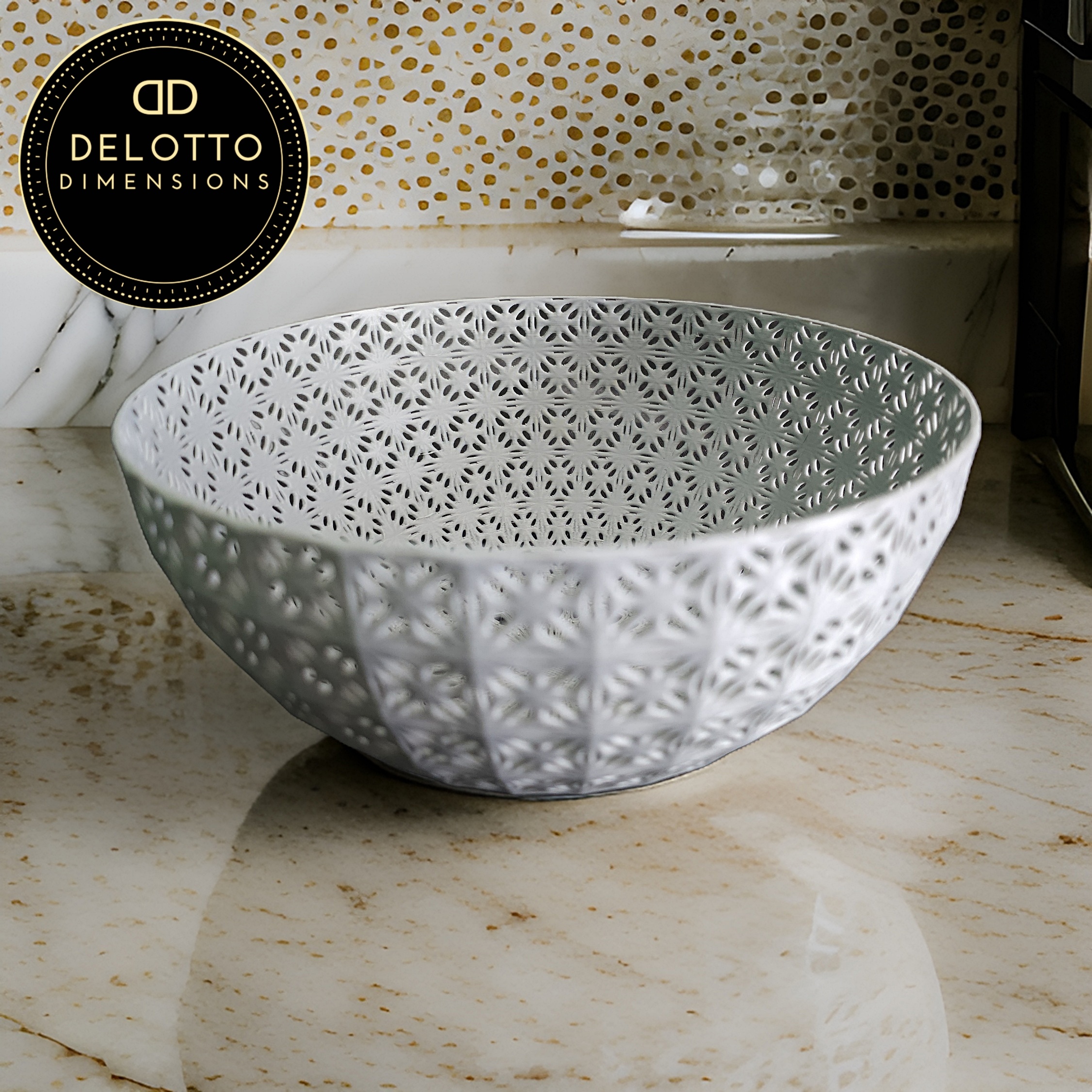 Geometric Pattern Bowl 来自 PlastiMeld - MakerWorld