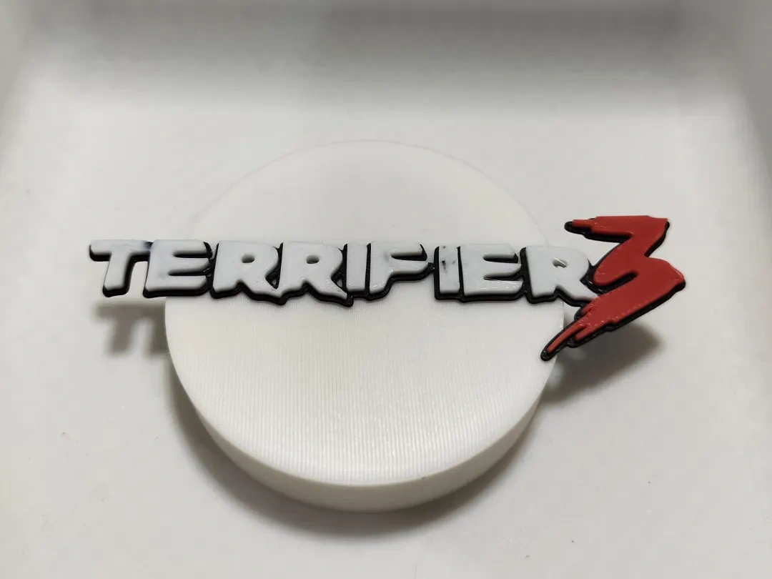 《Terrifier 3》标志性logo的3D打印模型 来自 serialprinting - MakerWorld