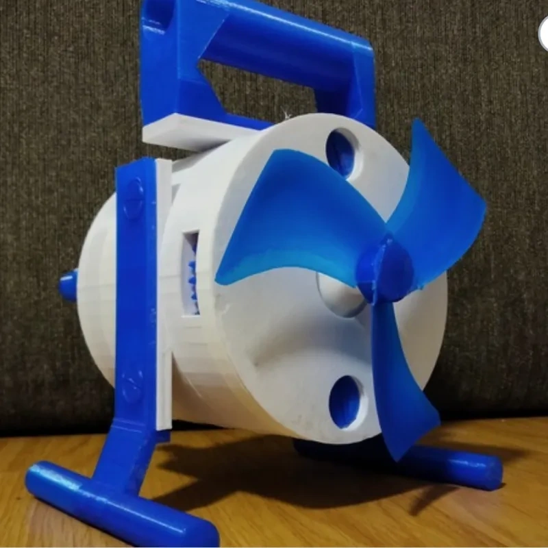 手动风扇V2.0 来自 勇哥3DMakerWorld：免费下载 3D 模型