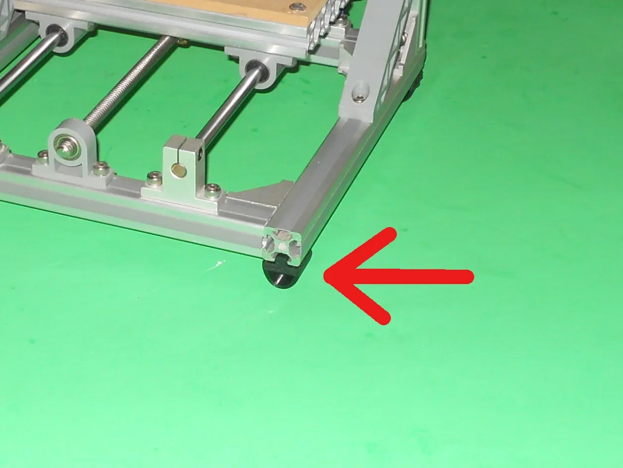 2020铝挤出型材的TPU脚垫 来自 Tryphon - MakerWorld