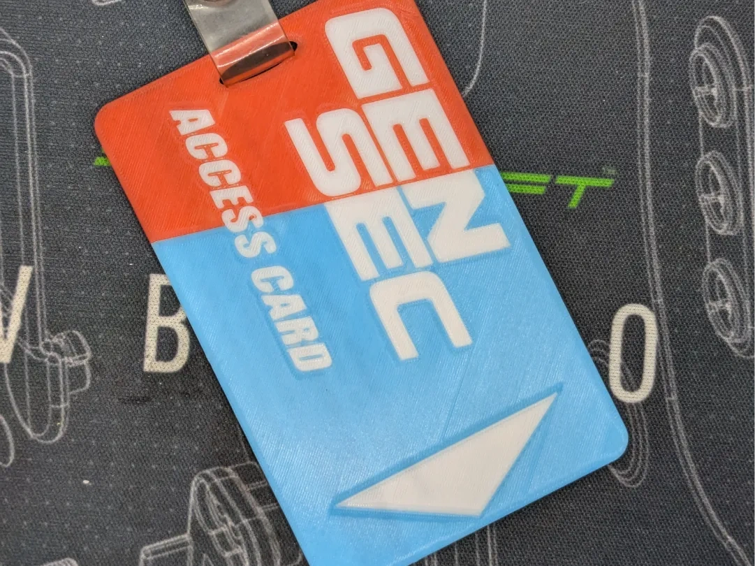 "Payday 2"中的"GenSec"访问卡 来自 Enigmatic Props - MakerWorld