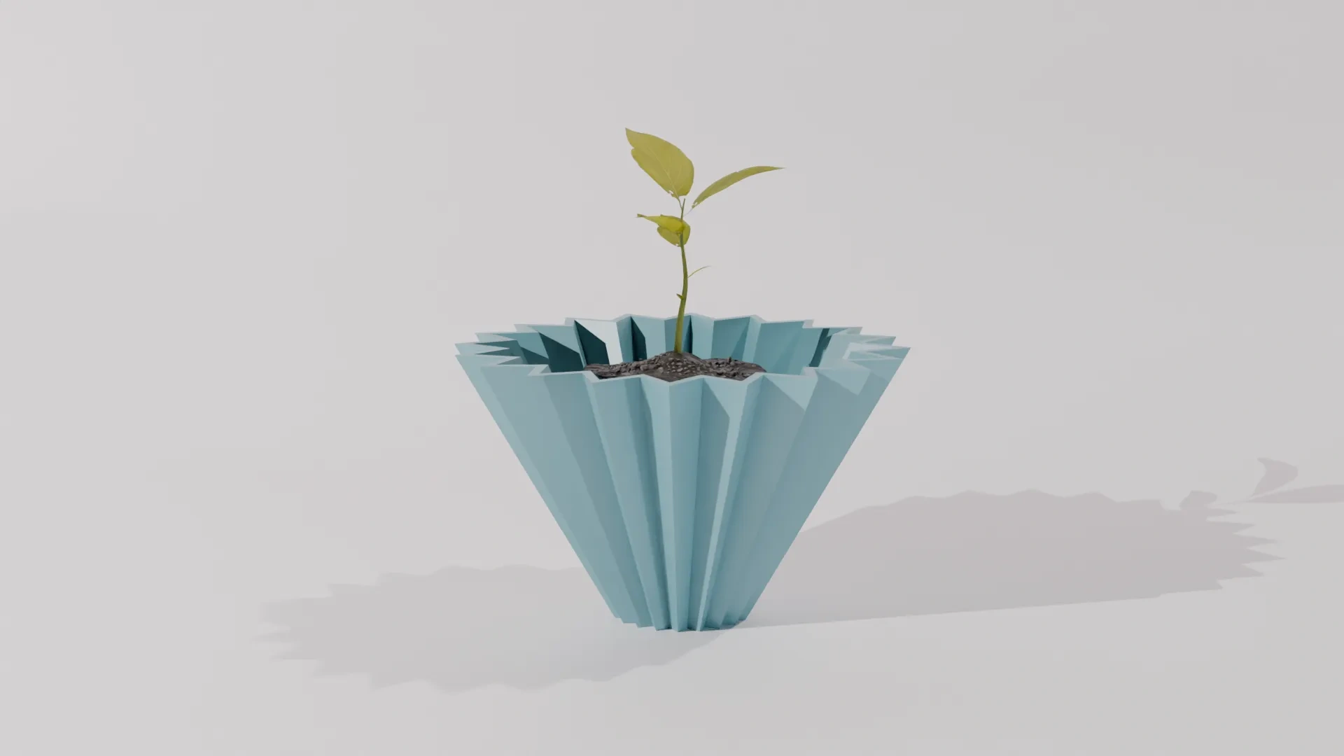 Origami Dripper Pot Plant - Home Decoration 来自 calebtimoteo - MakerWorld