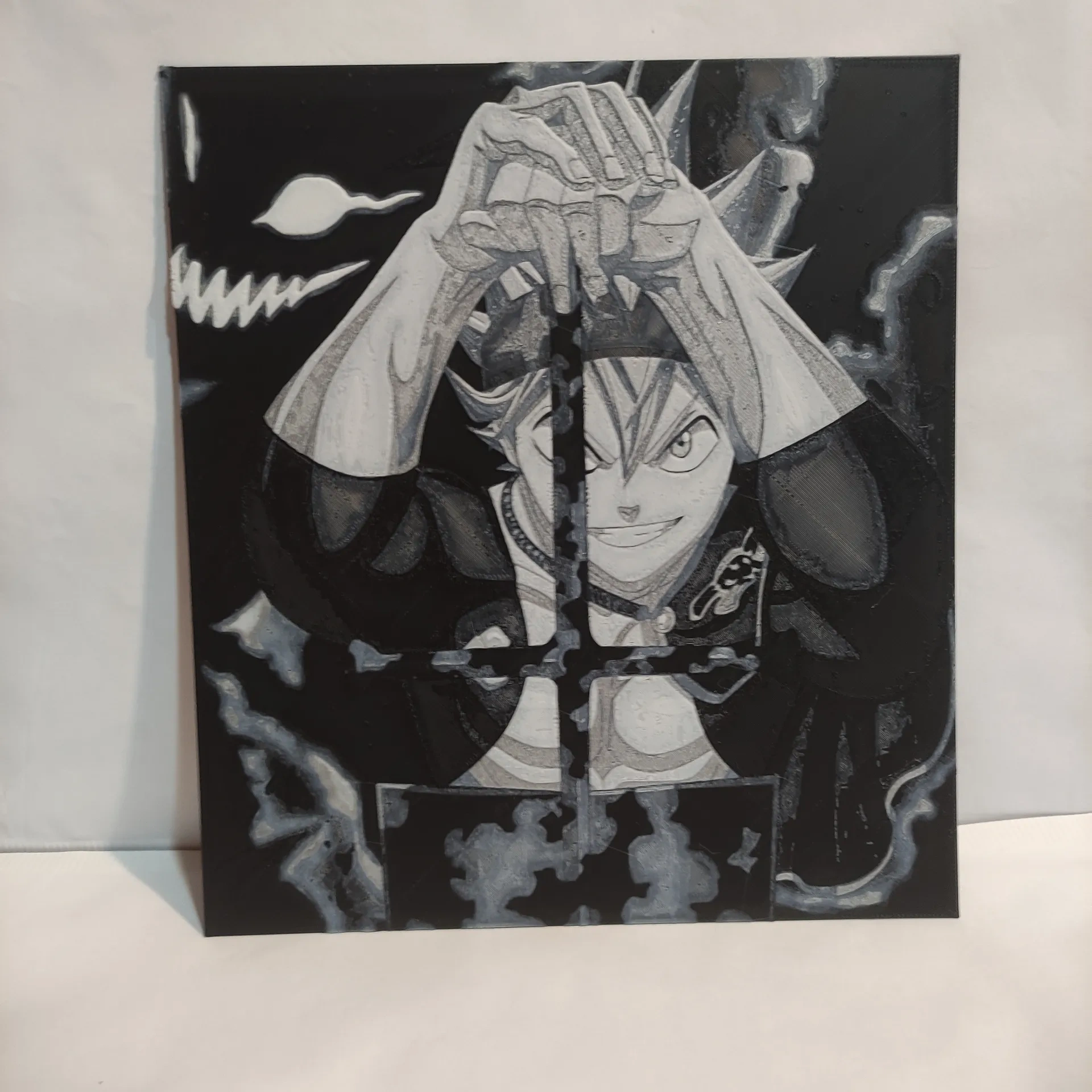 Asta from Black Clover HueForge and AMS 4 Colors 来自 Botaz19 - MakerWorld