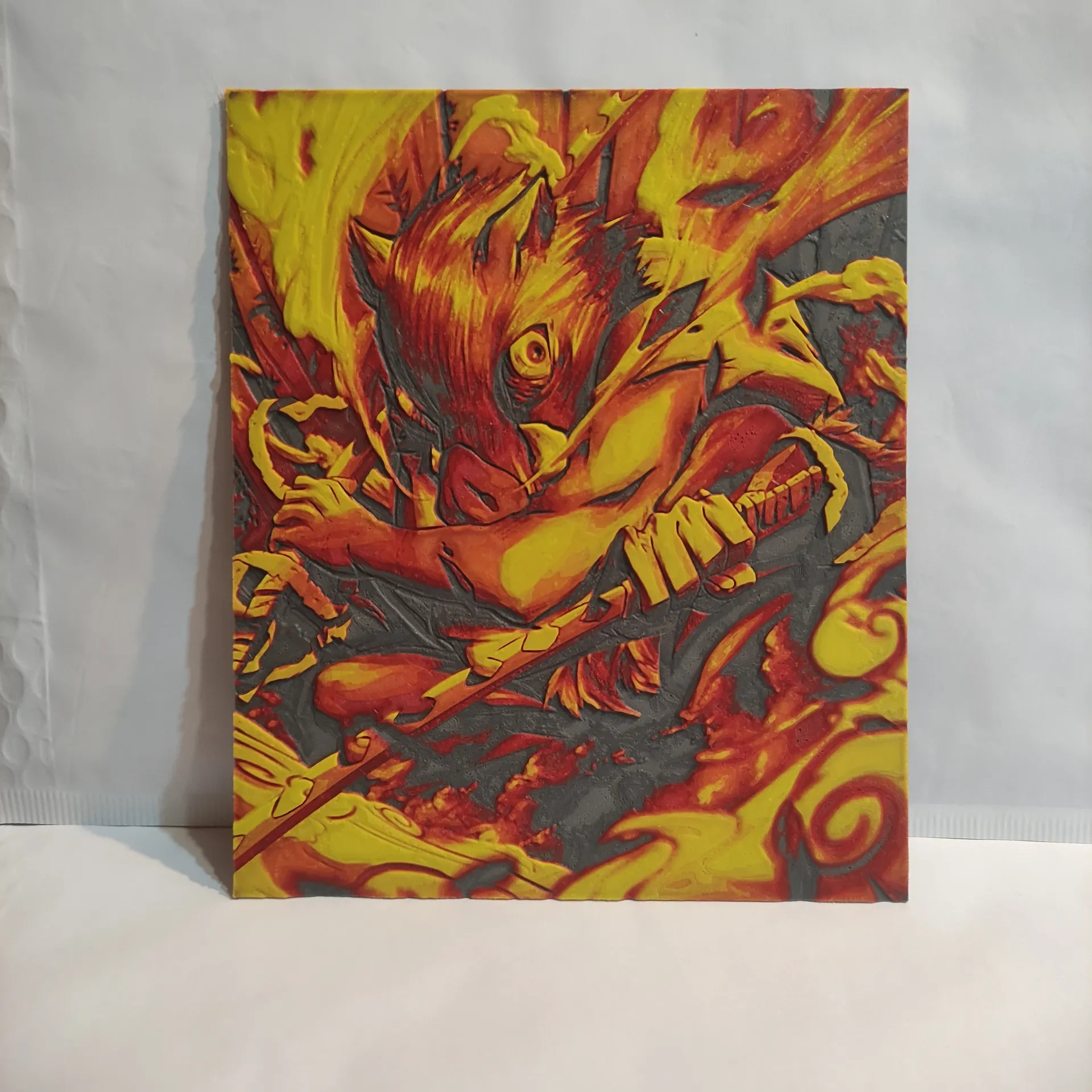 Inosuke - Demon Slayer - HueForge and AMS 4 Colors 来自 Botaz19 - MakerWorld