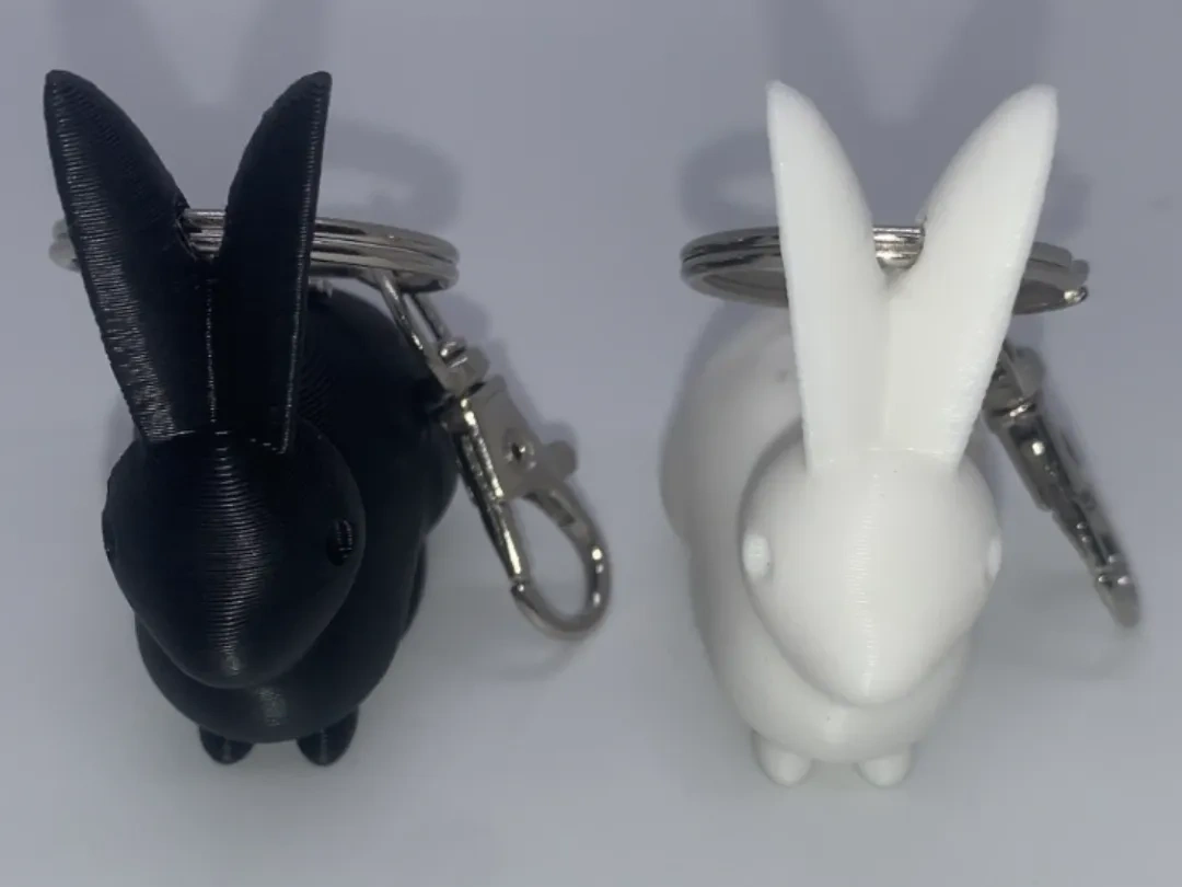 可爱兔子钥匙扣 来自 FillamentPrinting - MakerWorld