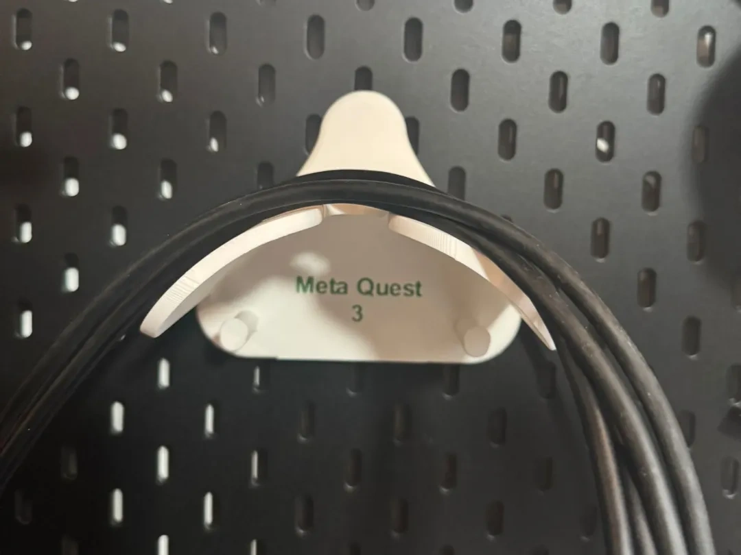 挂板 - Skadis - 墙壁 - HSW- MetaQuest 3支架 来自 RealNationPrint - MakerWorld