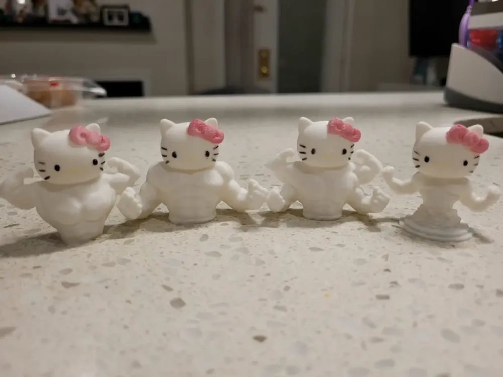 强壮的Hello Kitty - 怪物版 来自 3Dprinter911 - MakerWorld