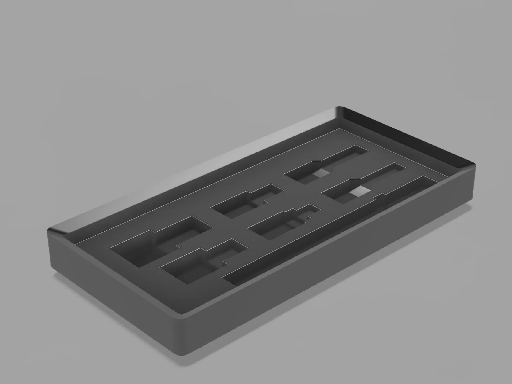 Gridfinity CNC厨房AP 2 Tip Set存放架 来自 Andrea_3dprint MakerWorld：免费下载 3D 模型