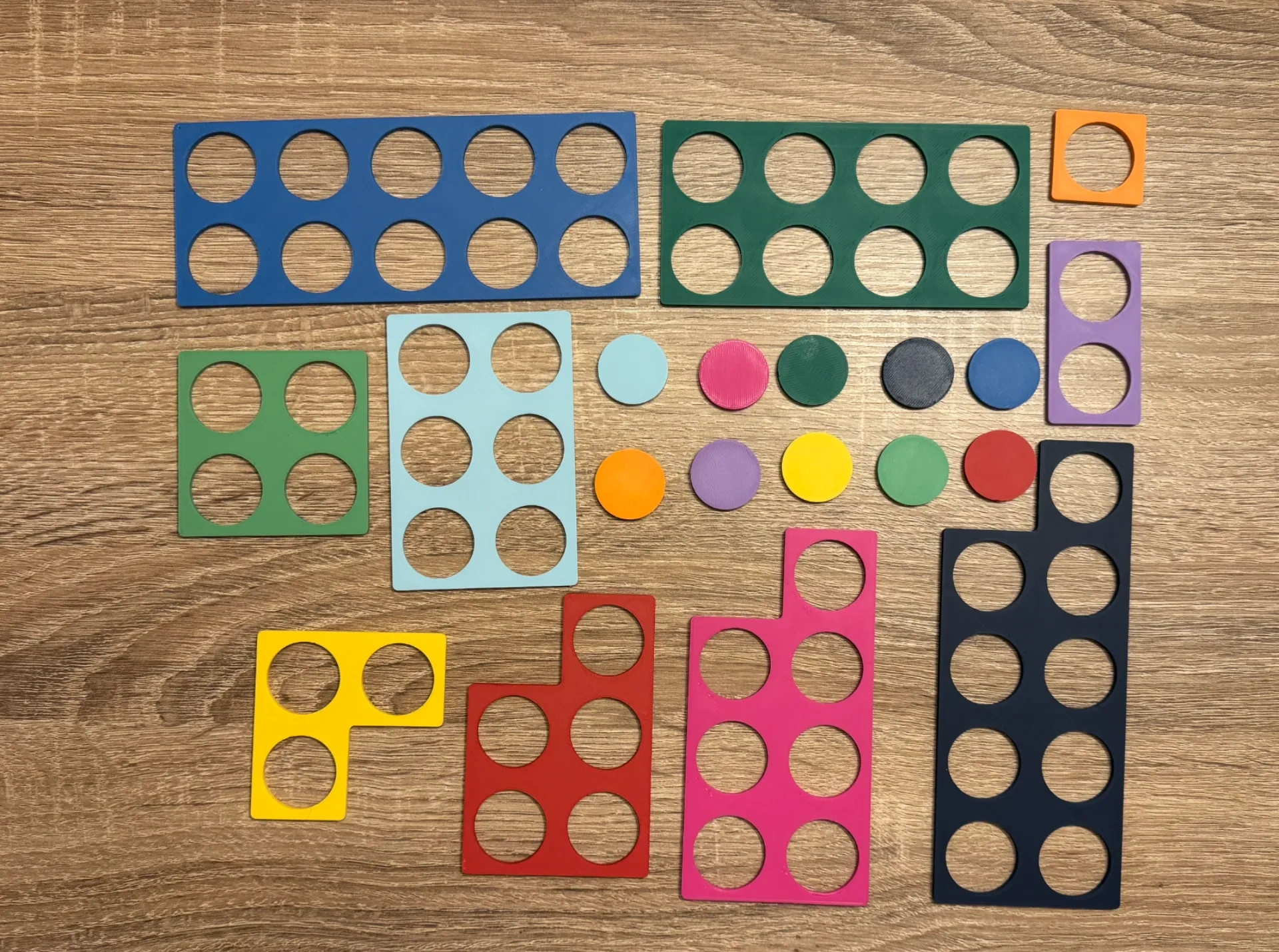 Numicons（数字图形） 来自 bemble - MakerWorld