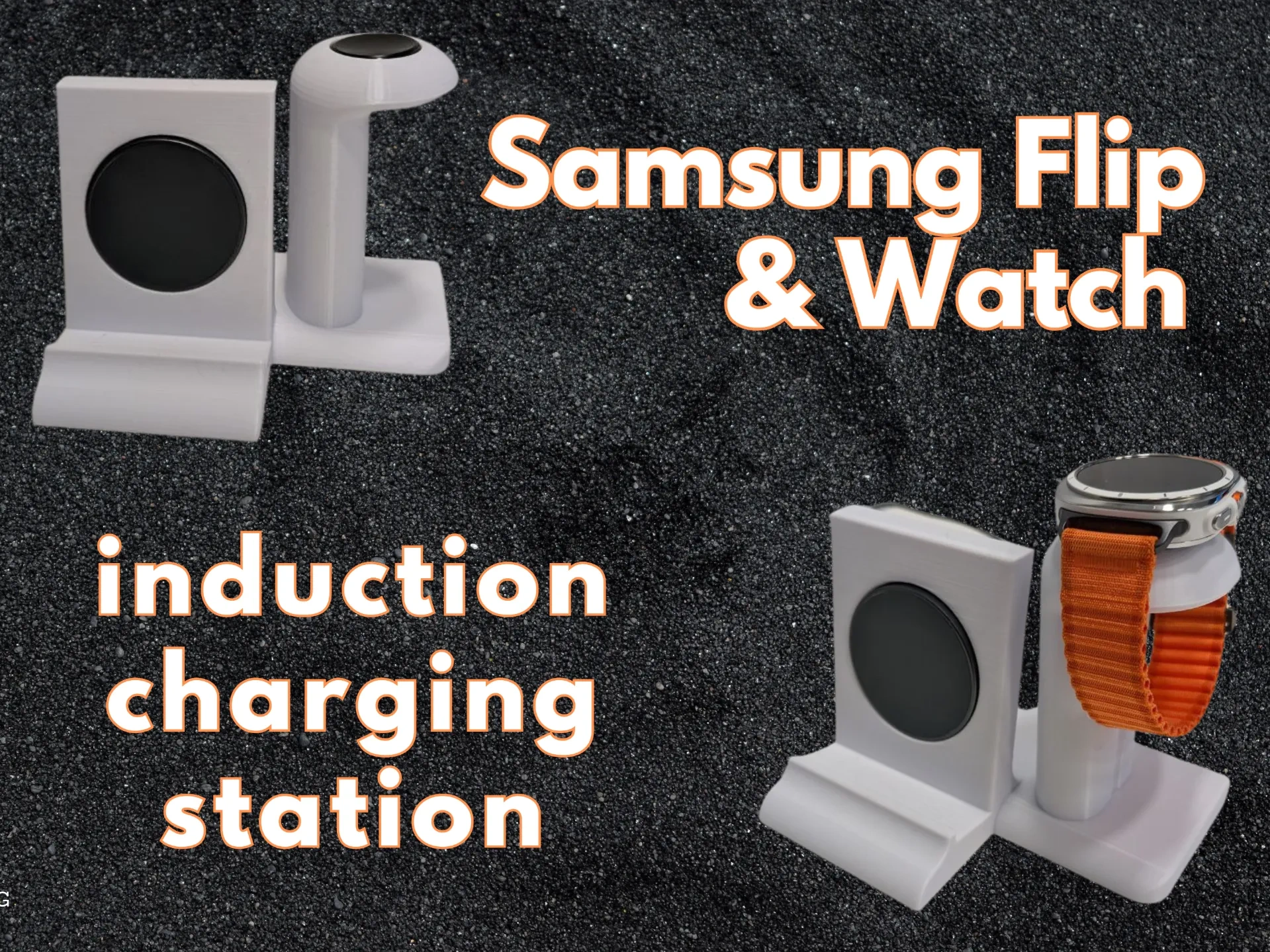 三星Flip 6和三星Watch座 来自 baumgart05 - MakerWorld