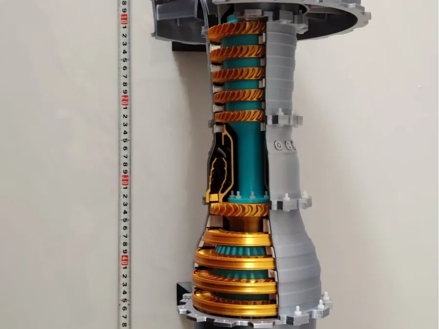 Jet+Engine+Model+for+Kit-006的中文标题可以为：Kit-006喷气发动机模型 二次创作 - 来自 呆呆的树袋鼠 ...