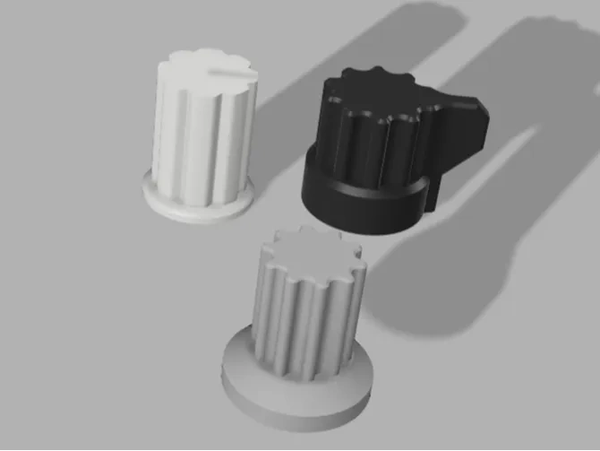 EC11 knob 编码器旋钮 来自 RoveSoulMakerWorld：免费下载 3D 模型