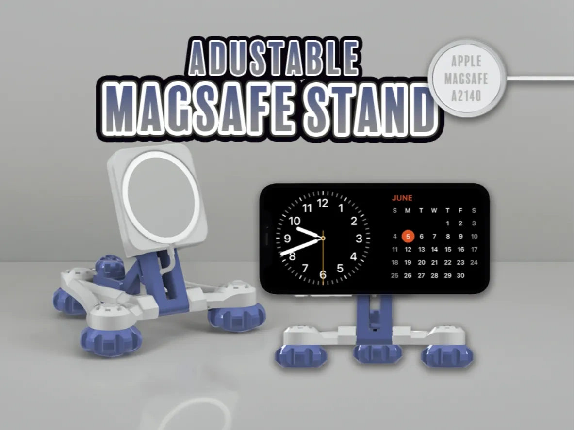 Mag Safe可调手机支架 来自 AskNinjaTom - MakerWorld