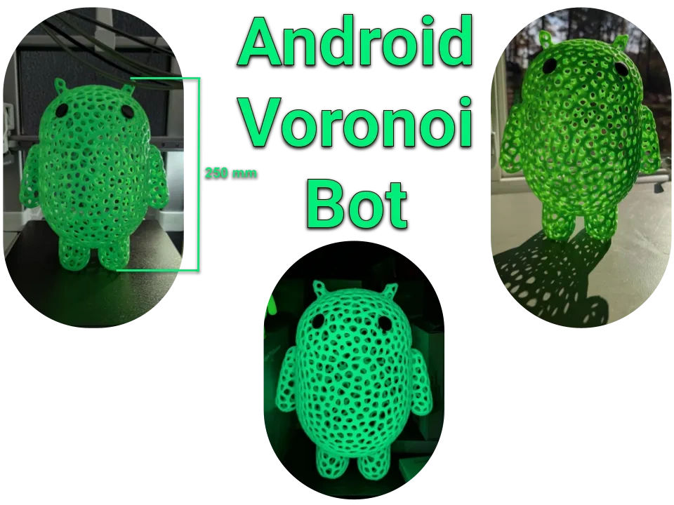 Android机器人Voronoi 来自 Austin314 - MakerWorld