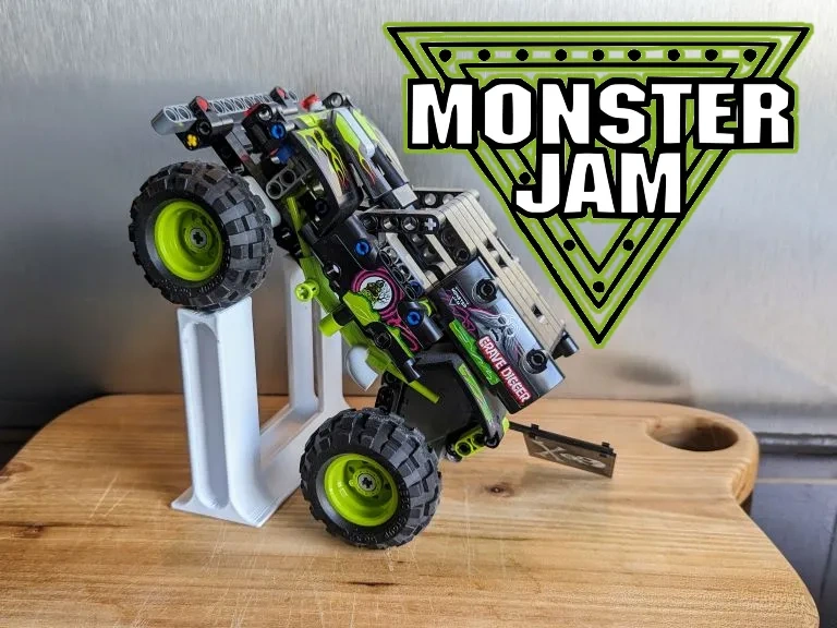 LEG0 Monster Jam display stand 来自 Cson - MakerWorld