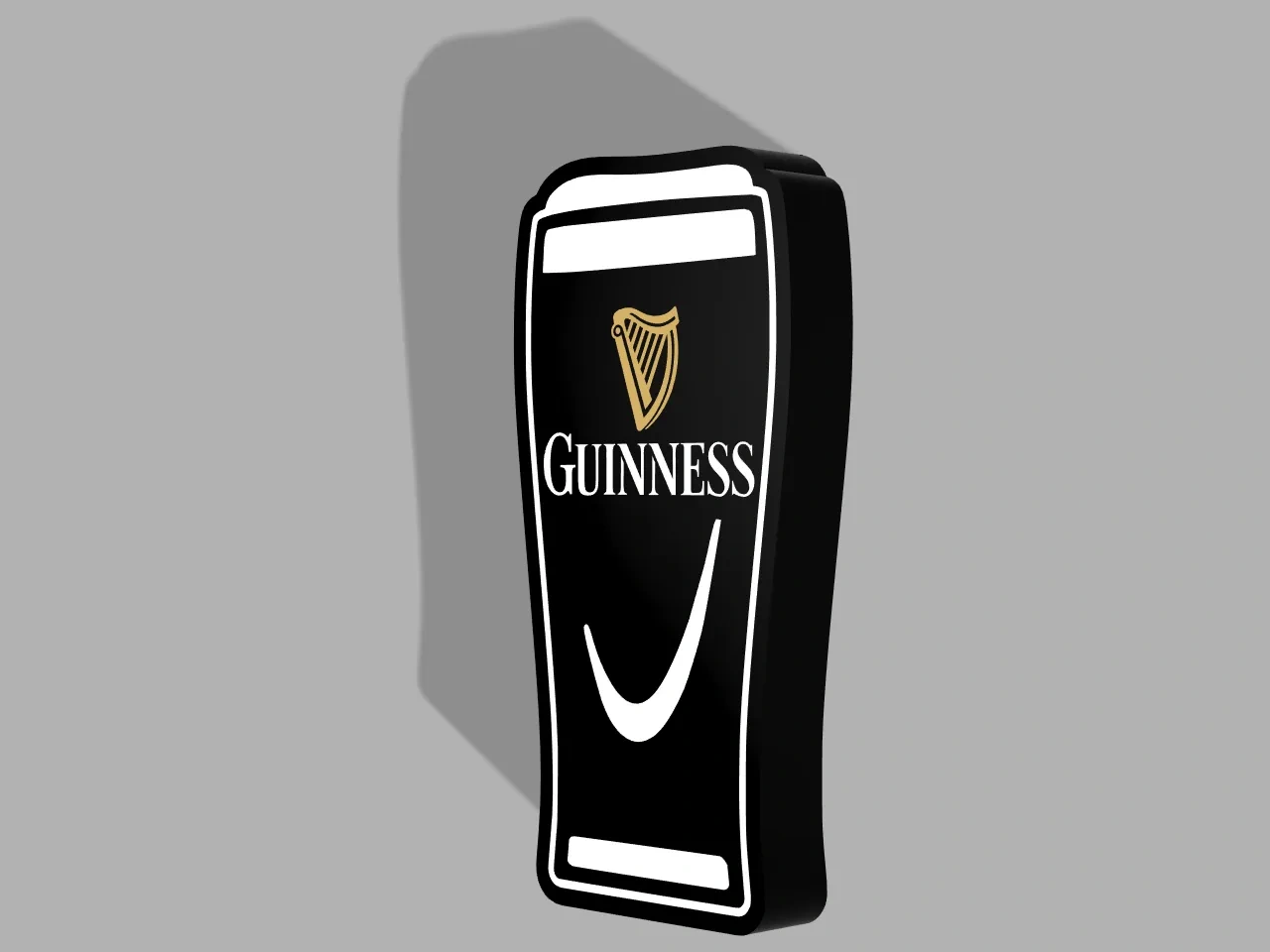 Guinness LED Lightbox Sign 来自 Fast3D - MakerWorld